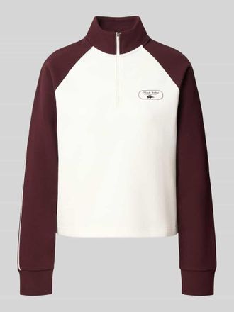 Lacoste Sport Regular Fit Sweatshirt aus Baumwoll-Mix
