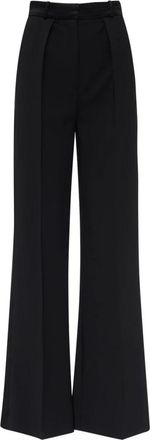 Elisabetta Franchi Wide Pantalons - Femme - Pantalons - Noir - Taille: 36 FR
