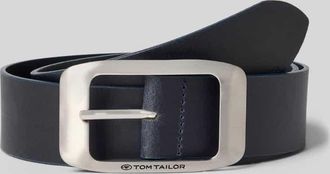 Tom Tailor Lederg&uuml;rtel aus echtem Leder in klassischer Form