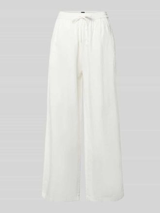 Tommy Jeans Weite Hose aus Leinen-Mix mit Tunnelzug
