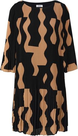 s.Oliver Minikleid Kleid Minikleid mit Plisseefalten