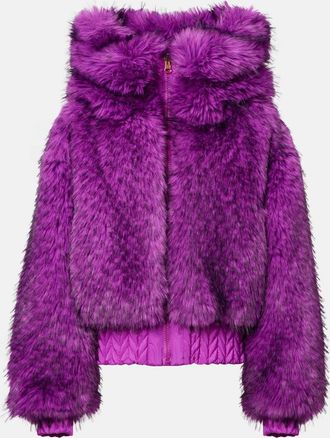 Goldbergh Wendbare Skijacke Indira mit Faux Fur
