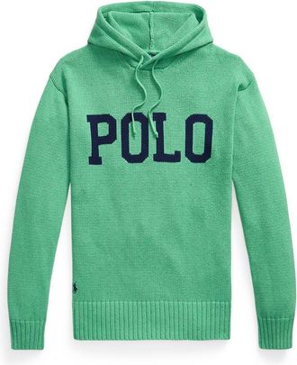 Ralph Lauren Strick-Pullover mit Label-Schriftzug in