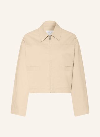 OPUS Kastenjacke Herakla beige