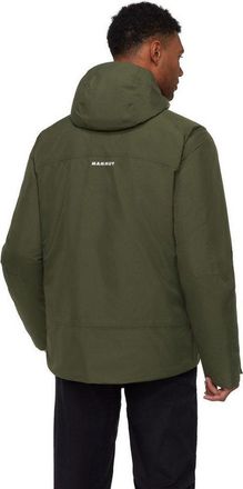 Mammut Hardshelljacke Treeline Hardshell Thermo Hooded Jacket Men Hochwertige, nachhaltige Hardshelljacke mit recycelten Daunen und
