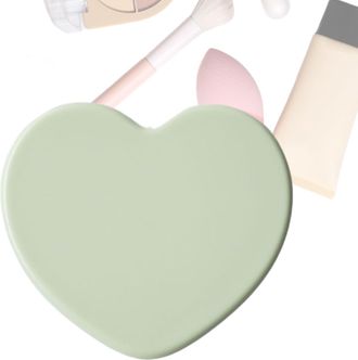 Generico Tragbarer Spiegel - kleines Taschenzubeh&ouml;r in Herzform, Schminkspiegel - f&uuml;r M&auml;dchen, Frauen, Jugendliche, Tasche, Badezimmer, Schlafzimmer, Schminkti