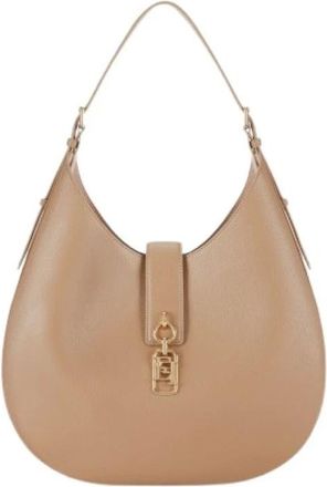 Elisabetta Franchi Femme, Sacs, Beige, Taille: ONE Size Borsa Donna Elisabetta Franchi