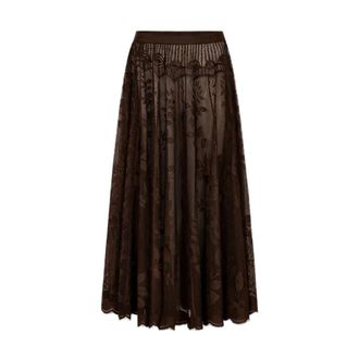 Lollys Laundry BristolLL Midirock - - Skirts - Damen - Braun - S