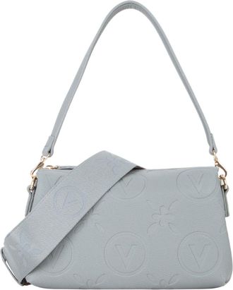 Valentino Schultertasche Umh&auml;ngetasche Samba Re Shoulder Bag Grigio grau