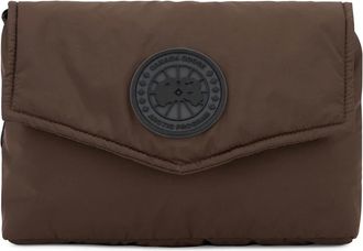Canada Goose Homme, Sacs, Brun, Taille: ONE Size Sac Messenger &agrave; &eacute;cusson logo