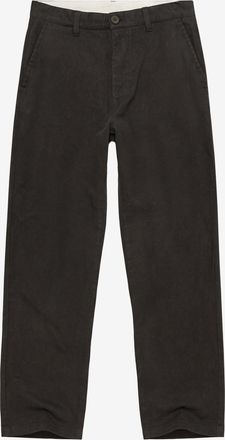 Knowledge Cotton Apparel Herren vegan Hose Chuck Regular Flanell Forest Nachtgr&uuml;n
