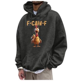 Generico Sweat &agrave; Capuche Homme Dr&ocirc;le T-shirt Style r&eacute;tro T-shirt &agrave; Manches Longues pour Lusage Quotidien Sweat &agrave; Capuche Mythologie M&eacute;di&eacute;vale Nordique Gothic H