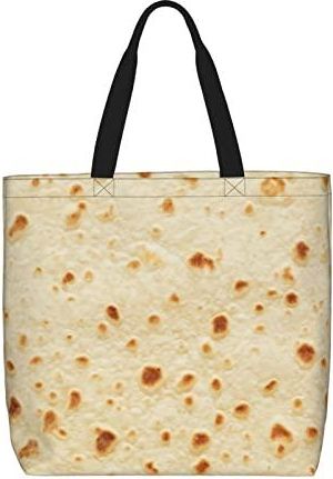 Generic Sac De Courses Burritos &Agrave; La Tortilla Sac Tissu Lavables R&eacute;utilisable Sacs &Agrave; Main, Pour Voyage, Shopping, Tous Les Jours, Burea