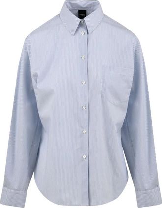 Aspesi 5427 L705 60126 Hemd - - Blouses & Shirts - Damen - Blau - L