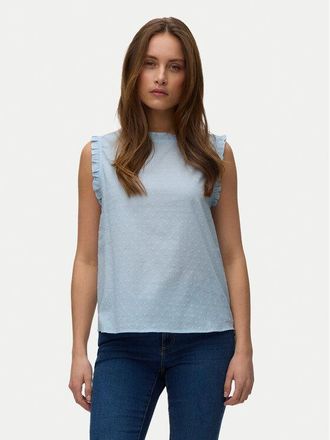 Vero Moda Top Trine 10342734 Hellblau Regular Fit