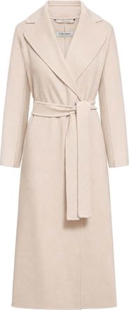 Max Mara Knielanger Mantel - Nude