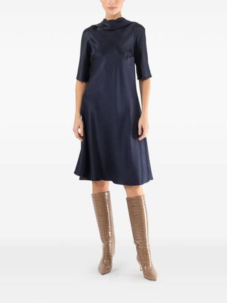 Peter Cohen Vic midi dress - Bleu