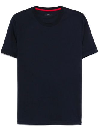 Fay t-shirt en coton - Bleu