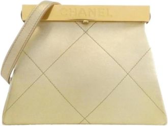 Chanel Pre-owned Sac bandouli&egrave;re vintage - Femme - Pre-owned - Jaune - Taille: ONE Size