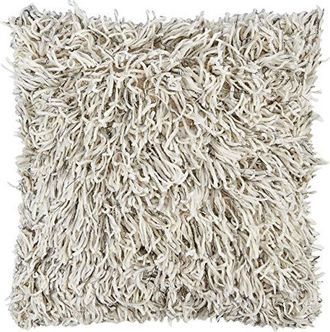 Heckett & Lane Dennis Cushion Cover, Ivory, 50 x 50 cm