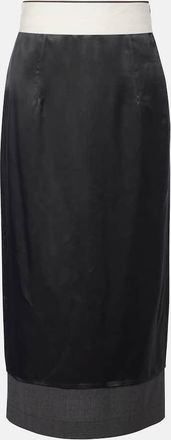 R&oacute;he R&oacute;he Bleistiftrock aus Wolle