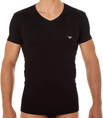 Emporio Armani Underwear 110810cc735, Haut De Pyjama Homme, Noir (Nero 00020), Large