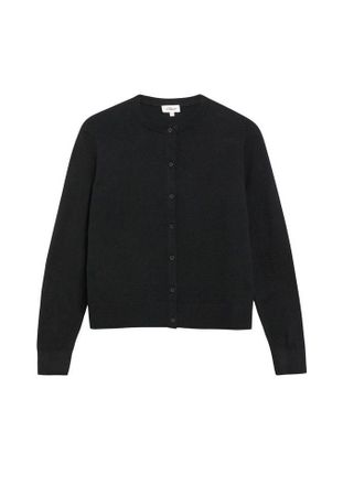 s.Oliver Strickjacke Rundhals mit Viskose