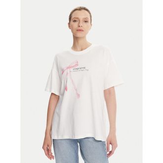 Only T-Shirt Vivvi 15346761 Wei&szlig; Regular Fit
