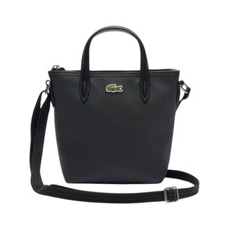 Lacoste Konzept Mini Tote Tasche Schwarz - - Bags - Damen - Schwarzk - ONE SIZE