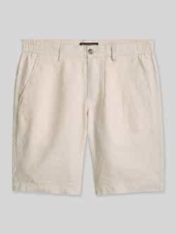 Marc O'Polo Regular Fit Shorts aus reinem Leinen Modell RESO JOGGER