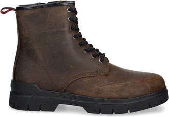 HUGO BOSS bottines Ryan - Marron