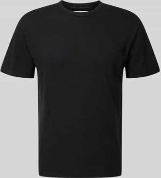 Officine G&eacute;n&eacute;rale T-Shirt mit geripptem Rundhalsausschnitt