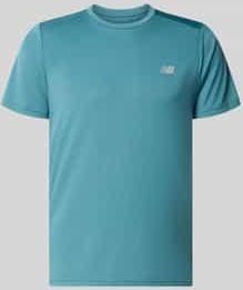 New Balance Funktionsshirt mit Rundhalsausschnitt und Logo