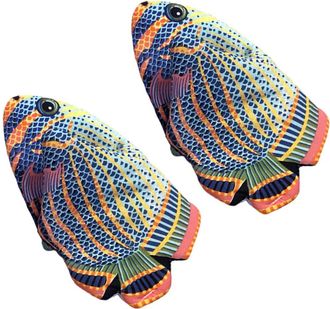 Artibetter 2 St&uuml;ck Hitzebest&auml;ndige Ofenhandschuhe mit Rutschfestem Griff und Baumwollfutter Ofenhandschuhe f&uuml;r Backen und Grillen Praktische K&uuml;chenhandschuhe mit