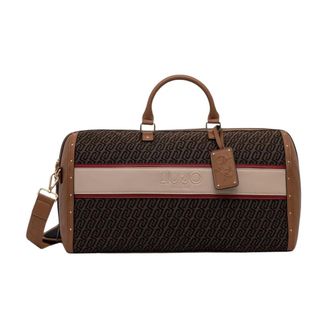 Liu Jo Sac de voyage Viaggio en jacquard - Femme - Sacs - Brun - Taille: ONE Size