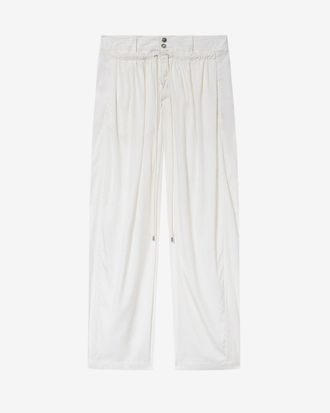 Isabel Marant Pantalon Inaya - Femme - Blanc - Taille 38 - Isabel Marant
