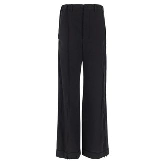 Ann Demeulemeester Oversize-Hose - - Trousers - Damen - Schwarzk - L