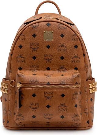 MCM Mcm, Homme, Sacs, Brun, Taille: ONE Size Stark Backpack SML