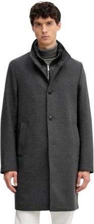Marc O'Polo Button-up Coat - - Coats - Herren - Grau - XL
