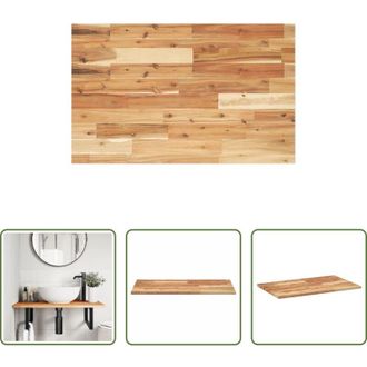 vidaXL vidaXL &Ouml;lbeschichtung - Waschtischplatte &Ouml;lbeschichtung 80x50x2 cm Massivholz Akazie