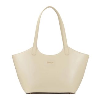 Kazar Gro&szlig;e Schultertasche mit stabiler Konstruktion - - Bags - Damen - Beige - ONE SIZE
