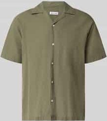 Jack & Jones Regular Fit Freizeithemd aus Baumwoll-Leinen-Mix