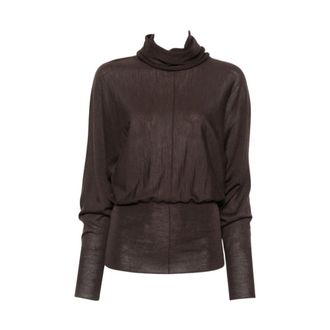 SOEUR Soeur, Femme, Pulls, Brun, Taille: 36 FR Col roul&eacute;s