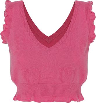 Pinko Pinko, Femme, Tops, Violet, Taille: 42 FR Top Rosa