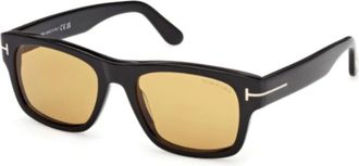 Tom Ford unisex, Accessoires, Noir, Taille: 53 MM Smith Lunettes de soleil