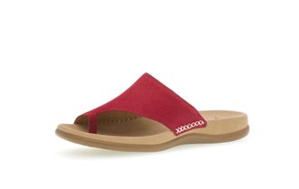 Gabor Damen Pantoletten, Frauen Slipper,Best Fitting,Backless Slipper,Gartenschuhe,Sommerschuhe,sommerclogs,Hausschuhe,Mules,Rubin,39 EU / 6 UK