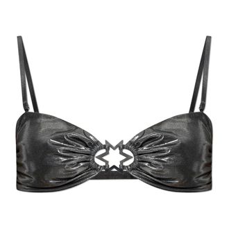 Misbhv Misbhv, Femme, Maillots de bain, Gris, Taille: 36 FR Haut de bikini &agrave; plaque &eacute;toile