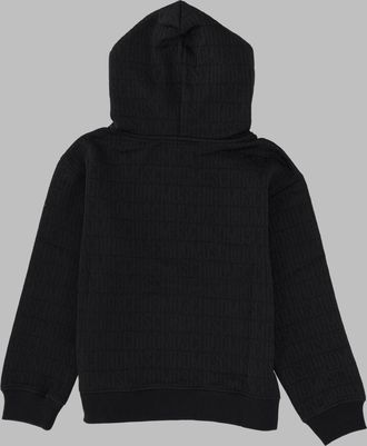 Moschino Polyester Cotton Hooded Sweatshirt - Black
