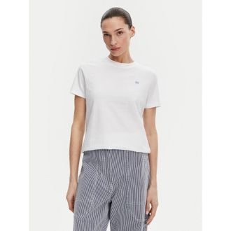 Tommy Hilfiger T-Shirt WW0WW45522 Wei&szlig; Regular Fit
