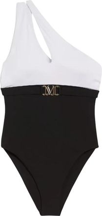 Max Mara One-Shoulder-Badeanzug Carlotta - - Swimwear - Damen - Schwarzk - S